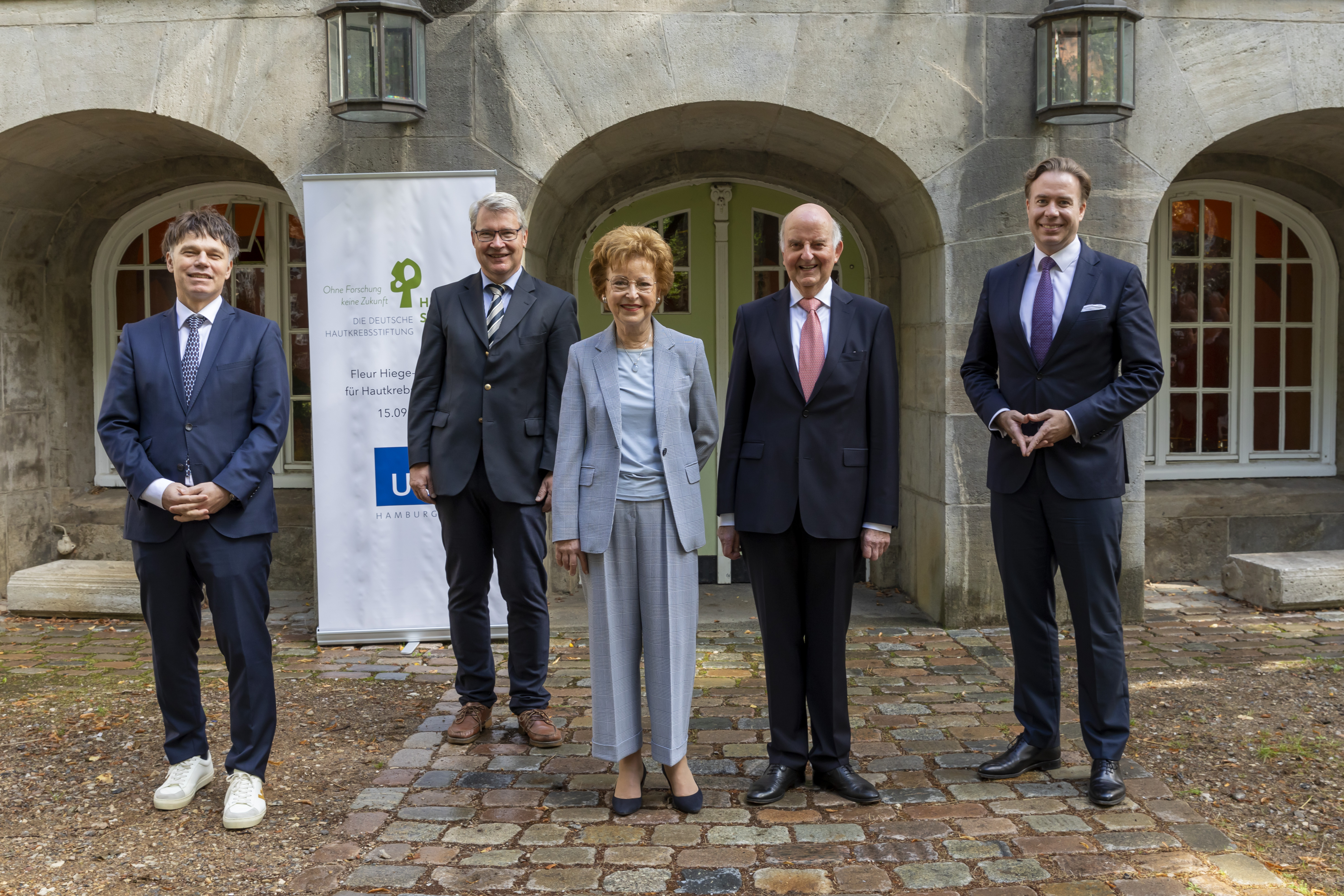 Einweihung des Fleur Hiege-Centrums für Hautkrebsforschung am ...